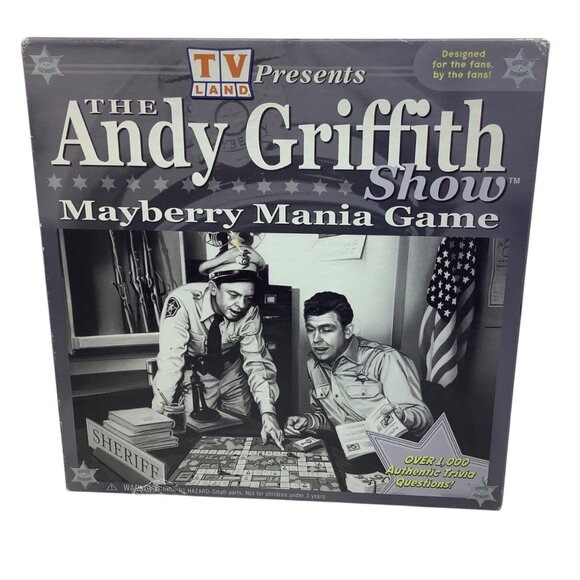 TV Land | Toys | The Andy Griffith Show Mayberry Mania Board Game Tv ...